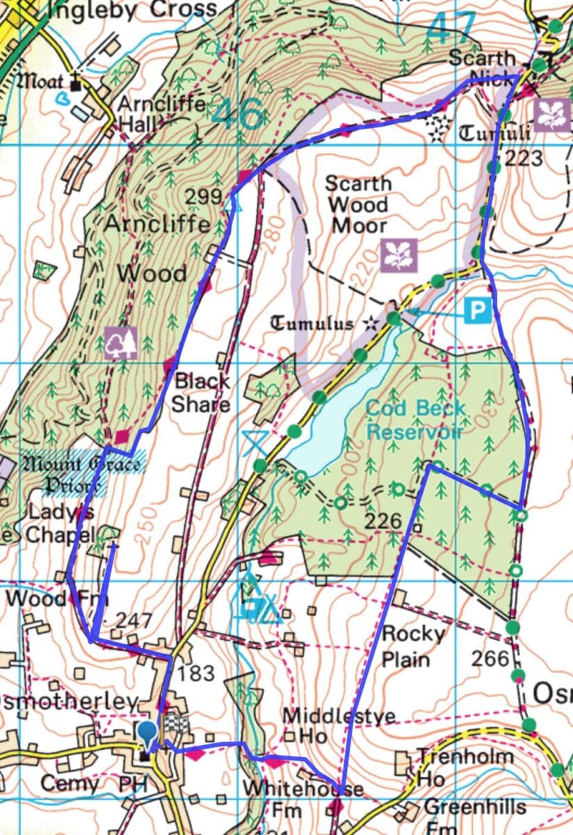 Osmotherley/Lady Chapel/ Scarth Nick - Yorkshire Ramblings